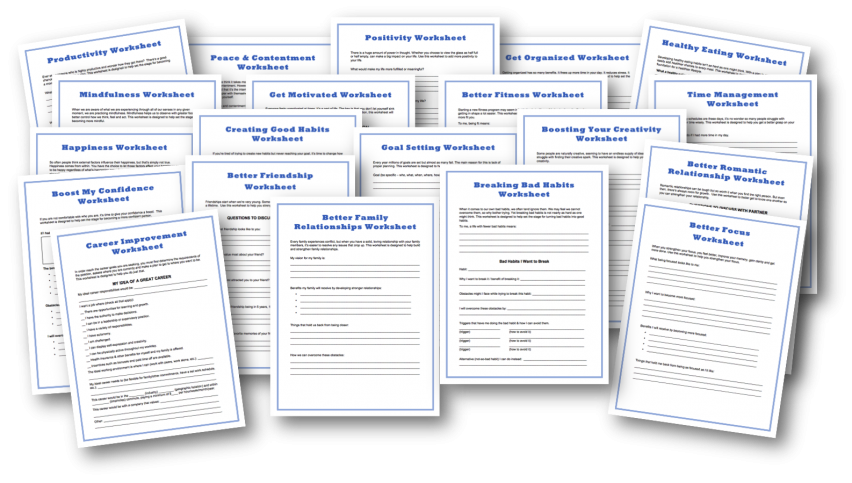 Worksheets/Printables Mega Pack – PublishForProsperity.com