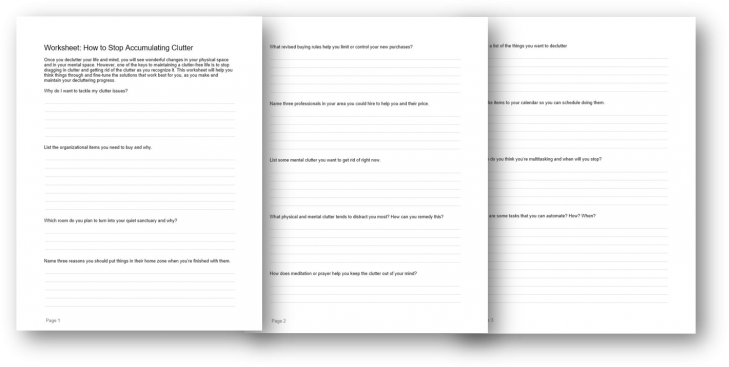 4 Weeks to Decluttering Your Life and Mind for More Focus ...