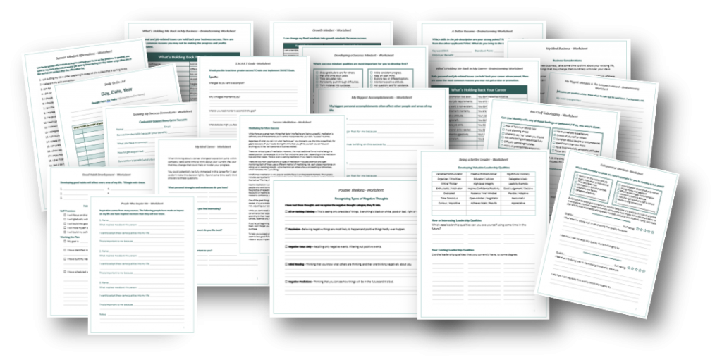 Worksheets/Printables Mega Pack – PublishForProsperity.com