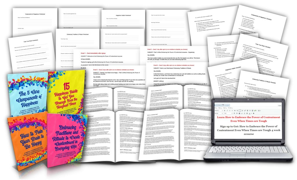 How to Embrace the Power of Contentment 4-Part eCourse ...